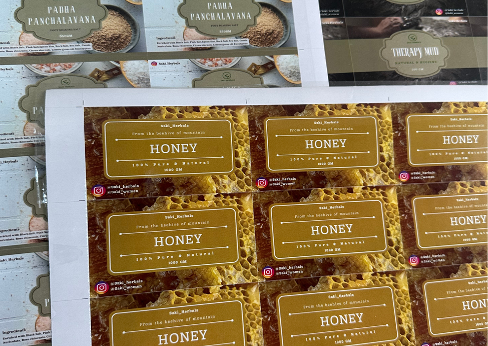 Standard Custom labels – The Box & Label Co